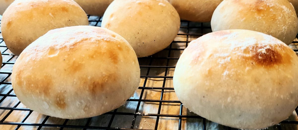 Easy And Rustic No-Knead Artisan Dinner Roll Recipe - Inspired Homemaker