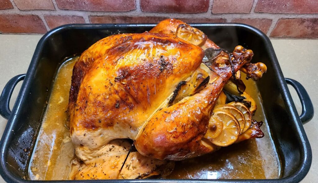 Terrific Roasted French Turkey With Champagne and Herbs - Inspired ...