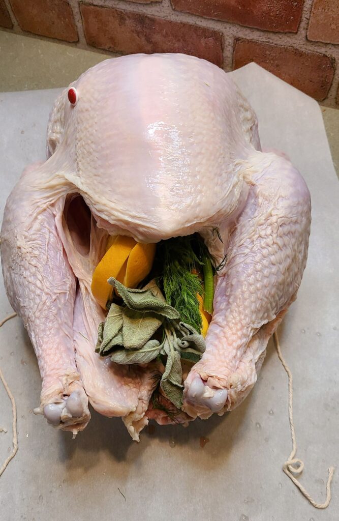 Terrific Roasted French Turkey With Champagne and Herbs - Inspired ...